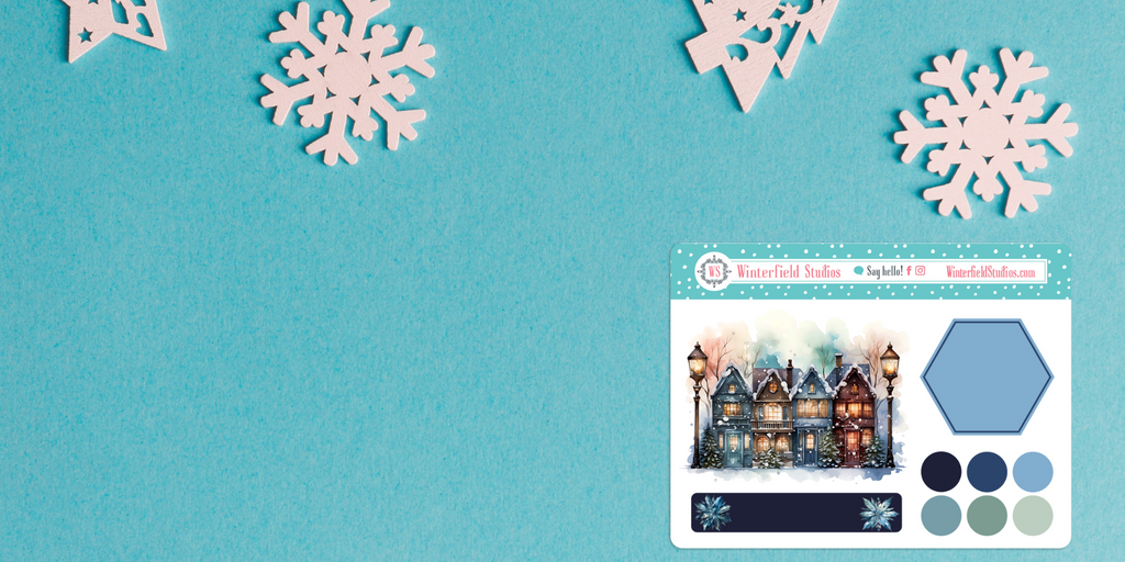 Winterfield Studios The Premier Planner Scene Sticker Shop